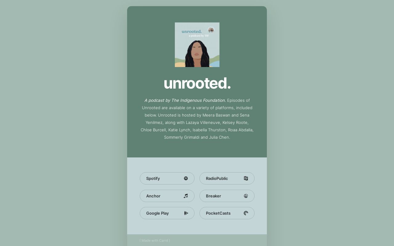 Unrooted Podcast